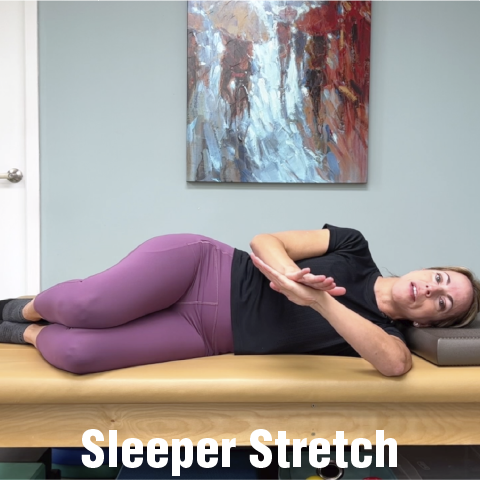 Sleeper Stretch - B3 Physical Therapy