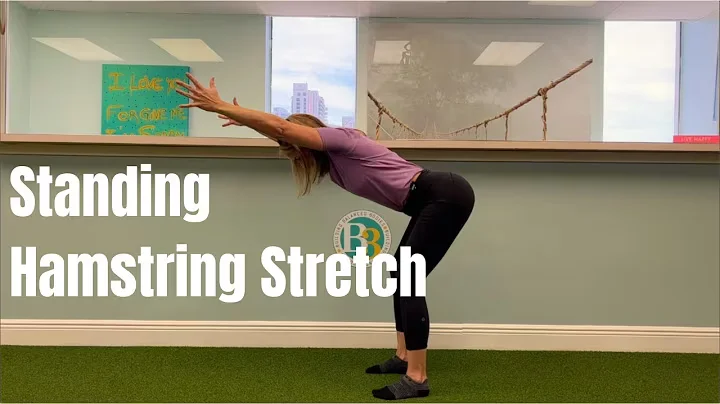 Standing Hamstring Stretch - B3 Physical Therapy