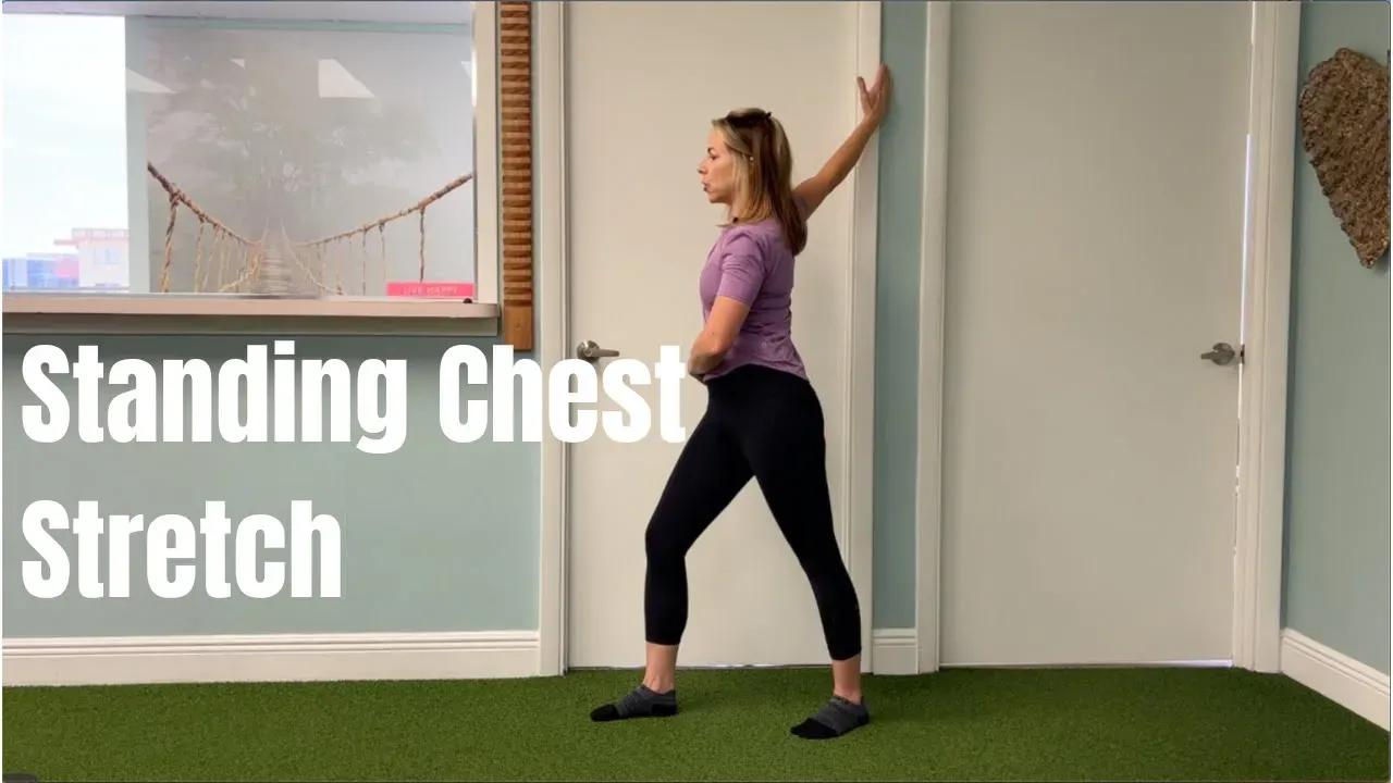 Standing Chest Stretch - B3 Physical Therapy