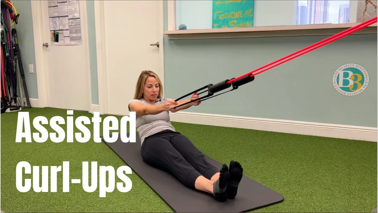 Assisted Curl-Ups - B3 Physical Therapy